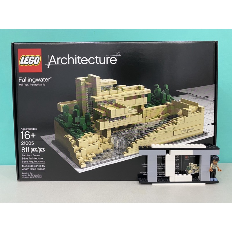 【TCT】樂高 LEGO 21005 建築系列 落水山莊 Fallingwater 已絕版 | 蝦皮購物