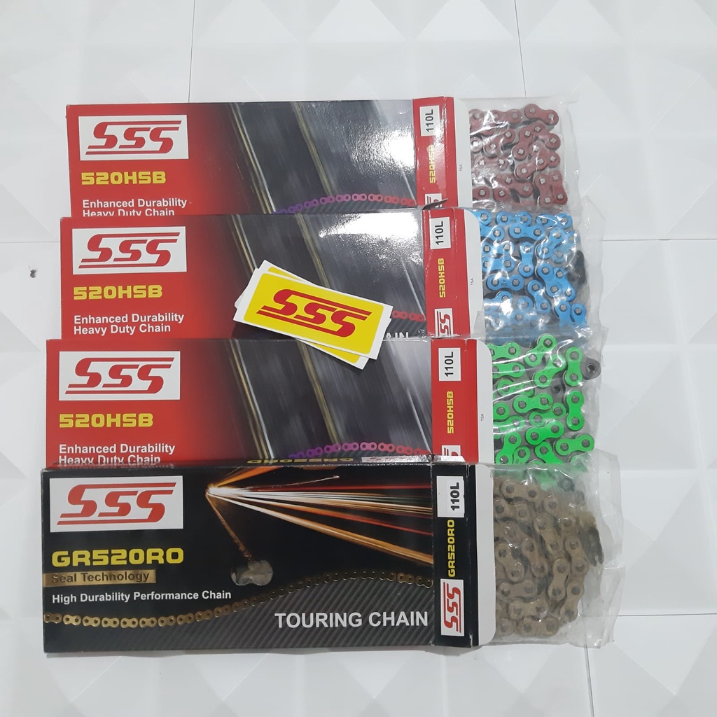 KAWASAKI HONDA 摩托車鏈條 SSS 120L 原裝本田 CBR 250 RR 摩托車鏈條 MT25/R25 | 蝦皮購物