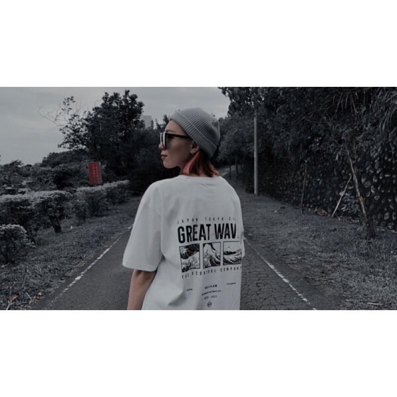 XCTRL GREAT WAVE短T-白 | 蝦皮購物