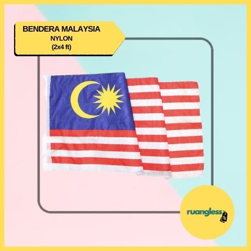 Rl4 [2x4 ft] BENDERA 尼龍馬來西亞國旗 | 蝦皮購物