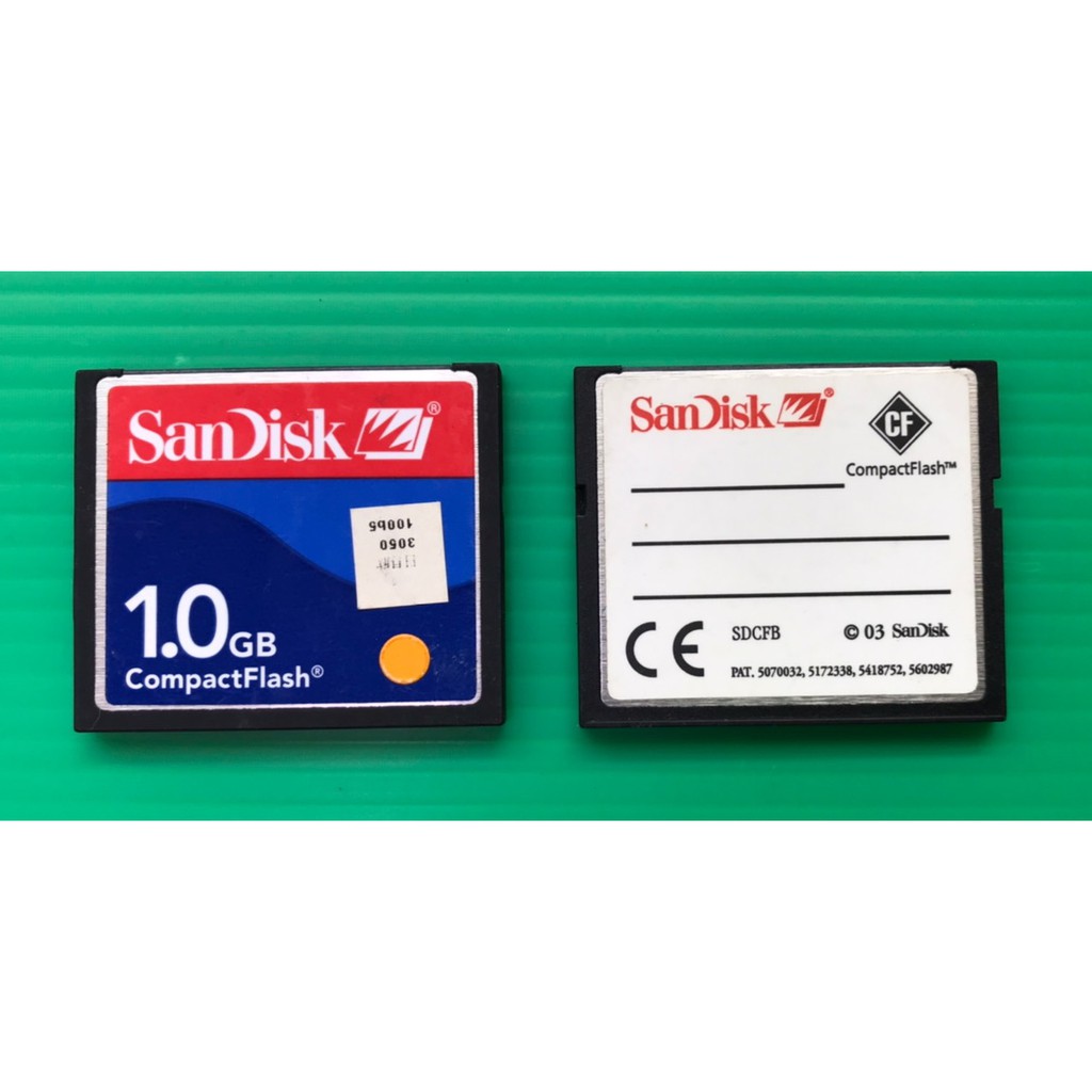 CF Card COMPACT FLASH CARD 1G /512M/ 256M / 128M | 蝦皮購物