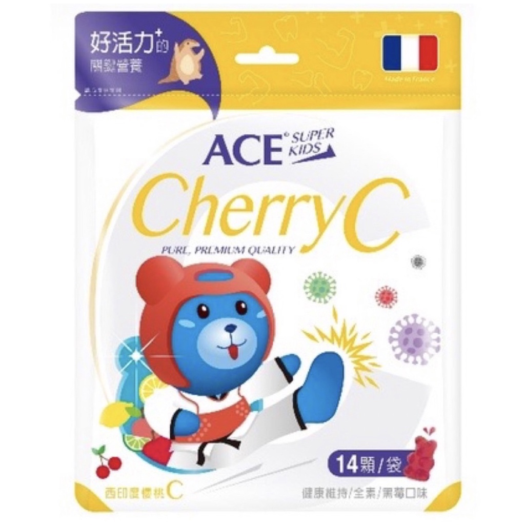 【ACE】SUPER KIDS 最新效期 機能Q軟糖 維他命C/維他命D/綜合維他命/益生菌/DHA 兒童軟糖 | 蝦皮購物