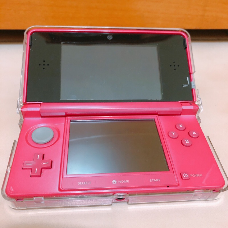 3DS 主機 現貨二手 珠光桃紅(港臺規) Shimmer Pink 小台 非大台LL 附外盒 16G卡 主機包 充電線 | 蝦皮購物