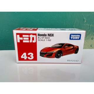 Tomica No 43 HONDA NSX 紅色壓鑄微型汽車 takara tomy 常規運動價格展示 | 蝦皮購物
