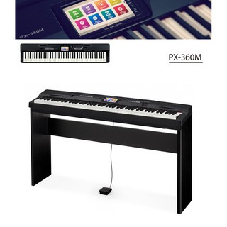 CASIO 卡西歐 PX-360M PX360M 觸控螢幕/模擬傳統鋼琴音源數位電鋼琴 | 蝦皮購物
