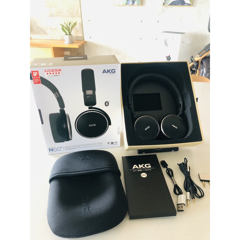 超輕巧音質優秀AKG N60NC Wireless 無線藍牙抗噪耳機，讓你無拘無束地享受一個人的音樂饗宴 | 蝦皮購物