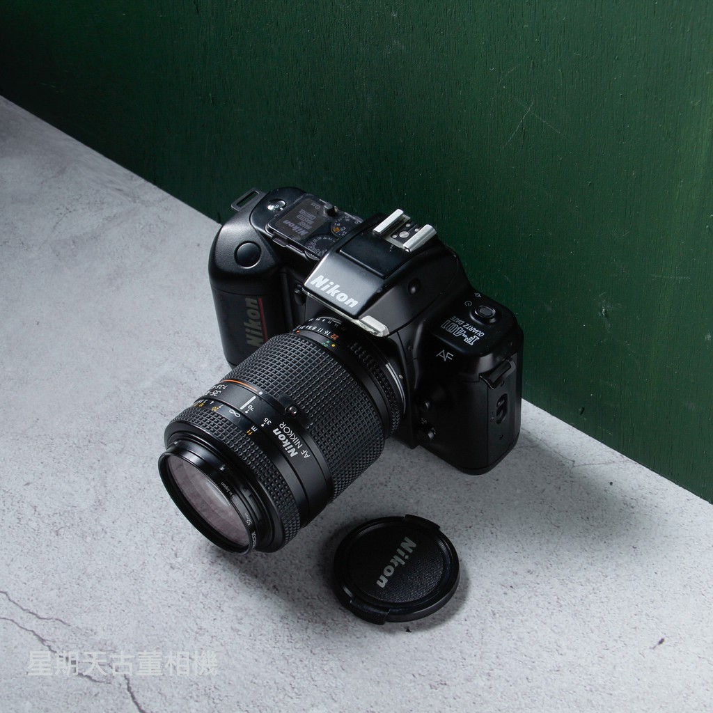 【星期天古董相機】Nikon F401+原廠 AF35-105mm SLR 底片 單眼 自動 相機 | 蝦皮購物