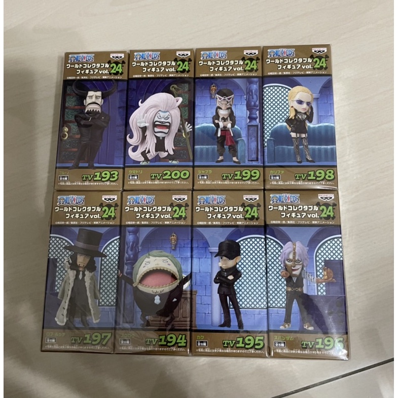 現貨 全新 代理版 海賊王 wcf vol.24 司法島 CP9篇 卡古 7公分 大全8款 | 蝦皮購物