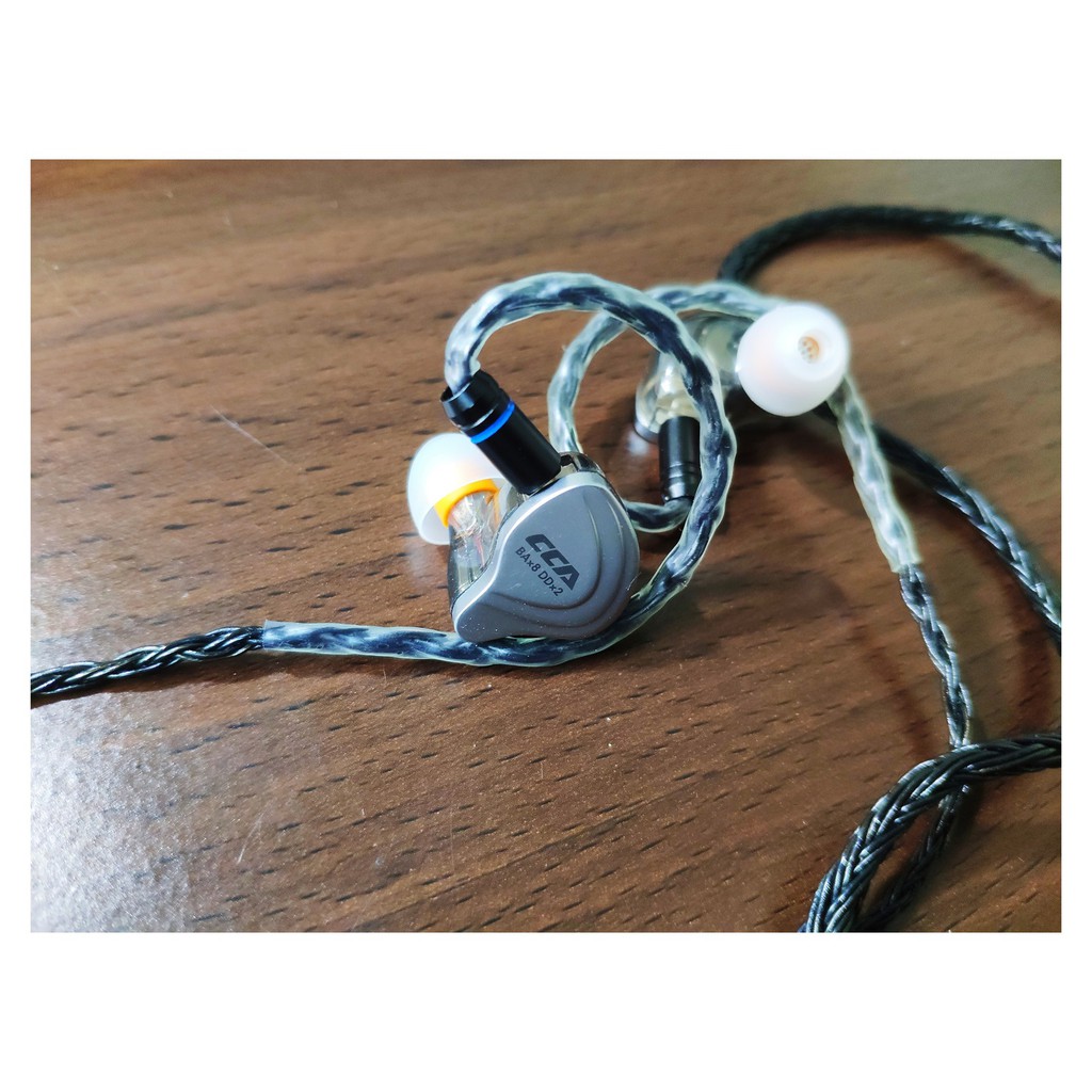 CCA C10 十單體高音質可換線Hifi耳機 TRN 16股升級線 重低音女毒入耳式耳塞式耳機 | 蝦皮購物