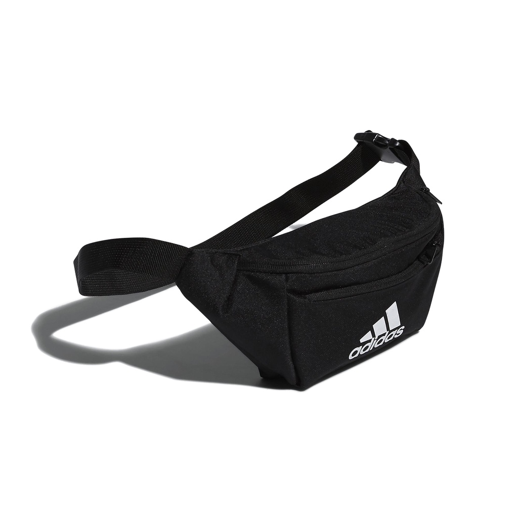 adidas 腰包 Waist Bag 黑 白 男女款 斜背包 運動休閒 FN0890 【ACS】 | 蝦皮購物