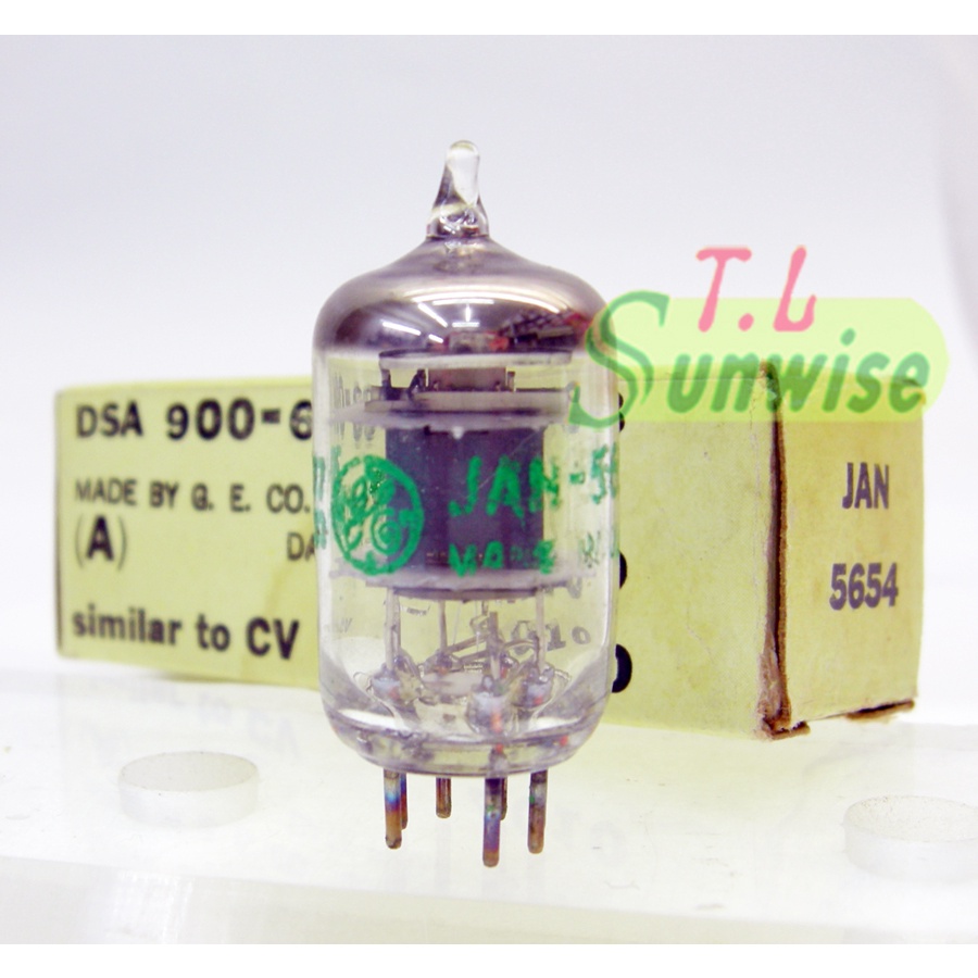 6AK5 (NIB︽NO:5653 美國 GE JAN 5654 真空管( 6J1 ; EF95 ; CV4010 一只 | 蝦皮購物