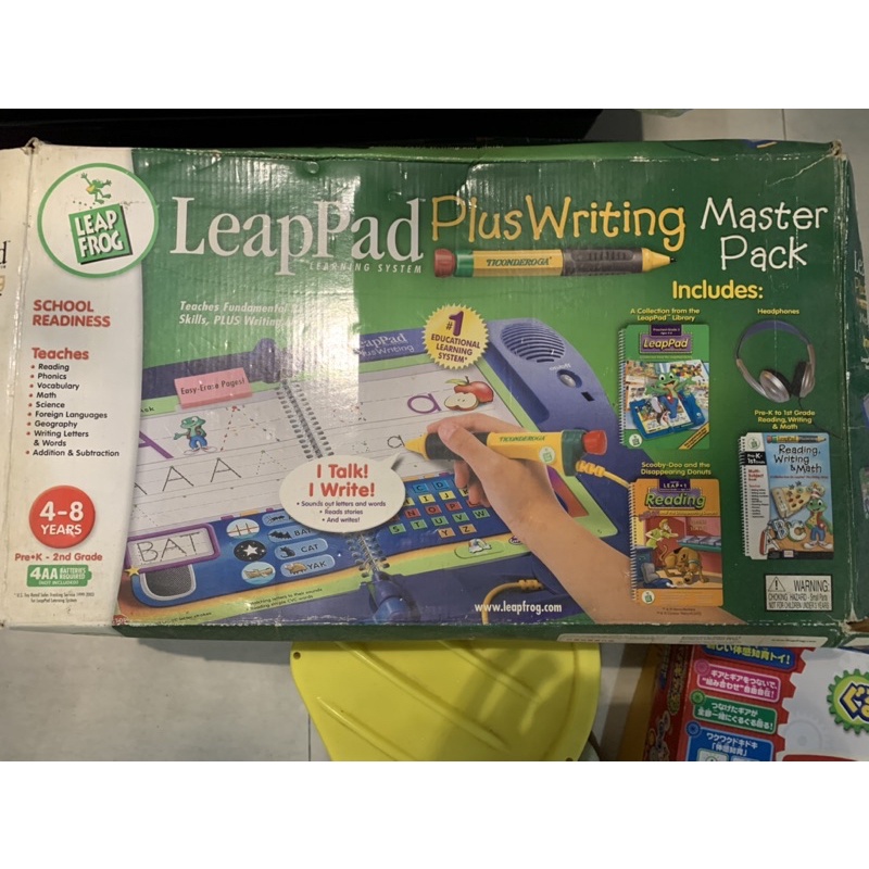 leap pad plus writing + learning system 跳跳蛙學習器 寫字機 | 蝦皮購物