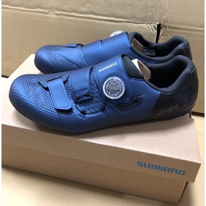 『時尚單車』 SHIMANO SH-RC502 輕量化公路車性能型車鞋 RC502 藍色 寬 | 蝦皮購物