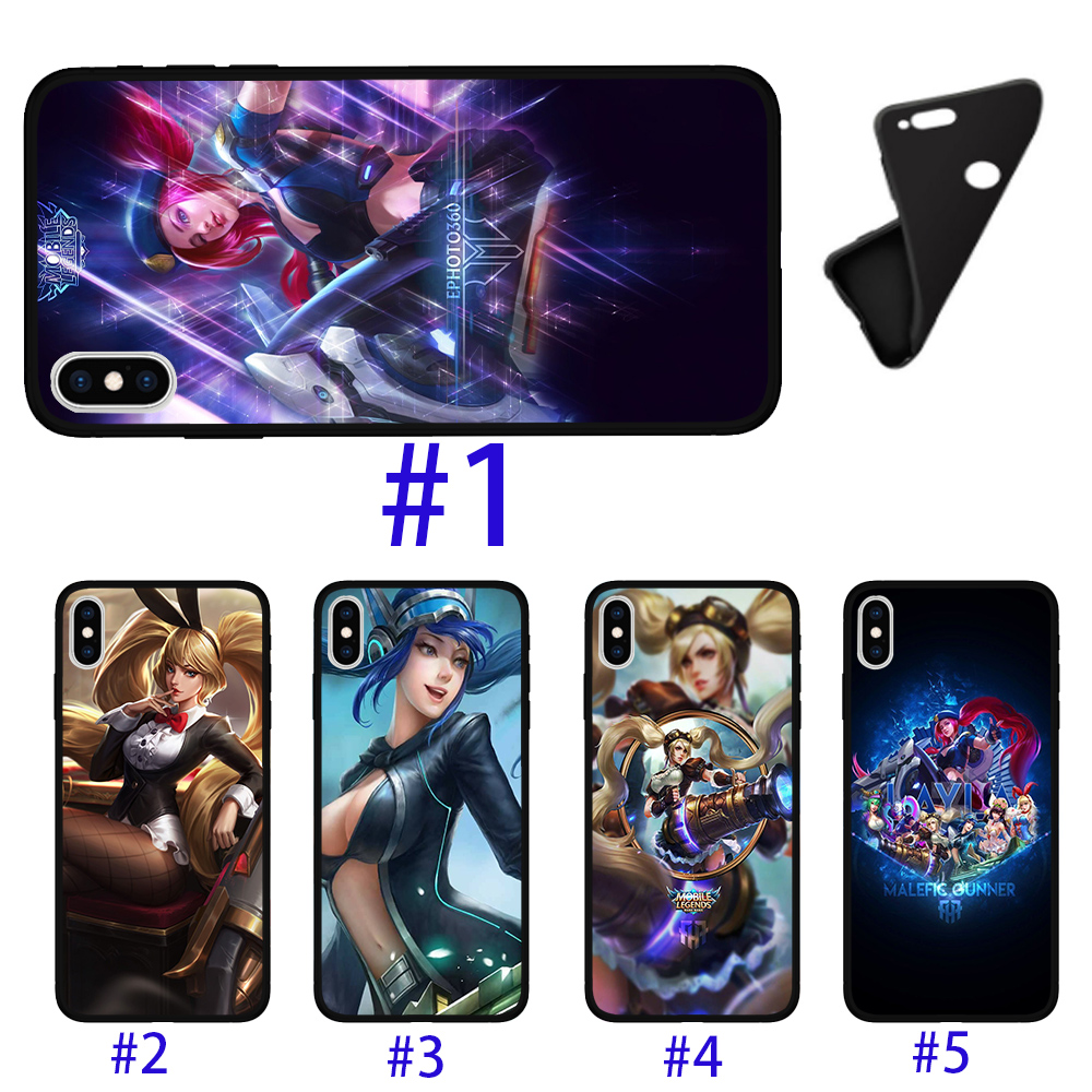Layla Skins Mobile Legends Bang Bang MLBB ML 設計外殼矽橡膠適用於 OPPO | 蝦皮購物