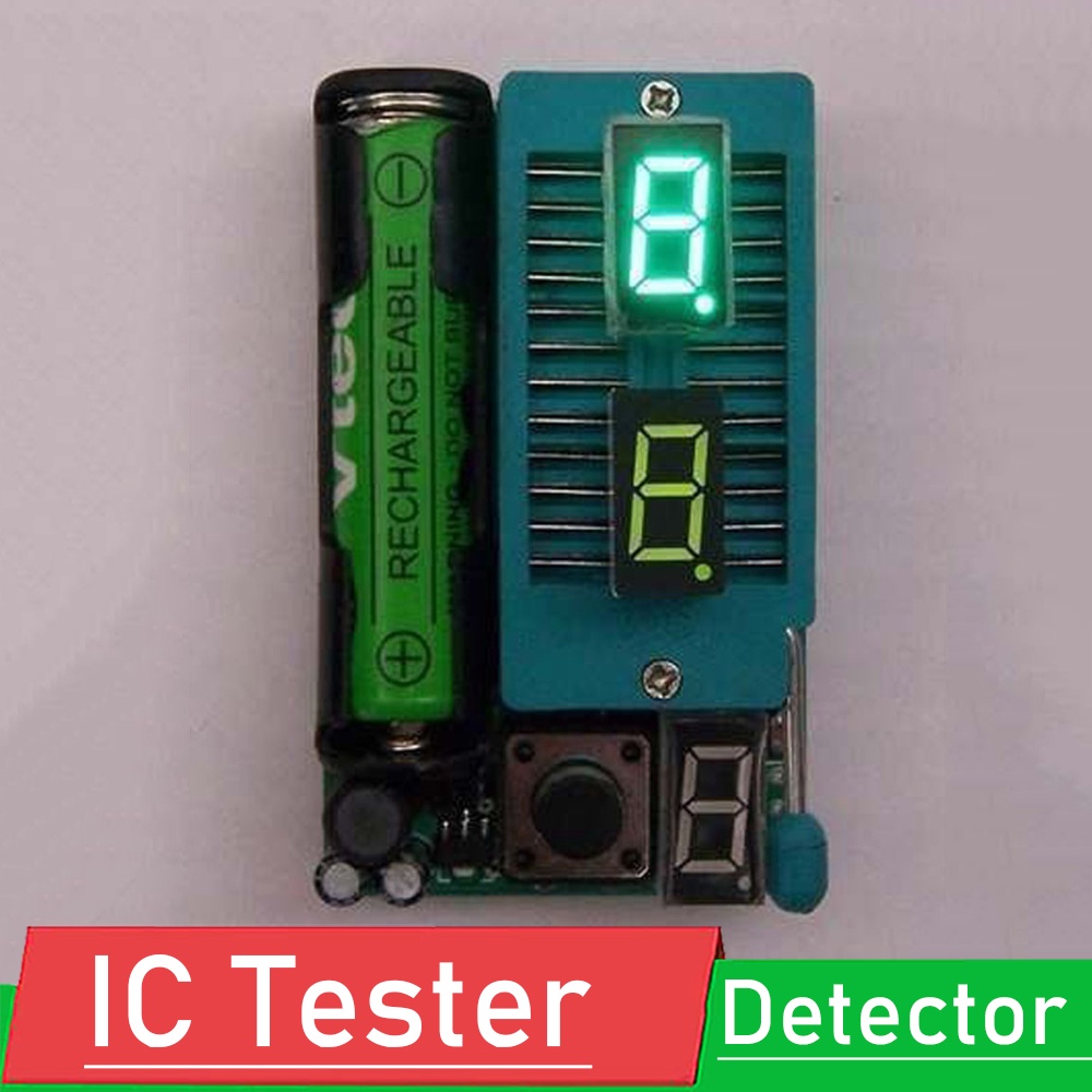 Ic 測試儀檢測集成電路測試儀光耦測試數字表 LM339/ LED 測試儀 USB TEST 74HC 74LS CD4 | 蝦皮購物