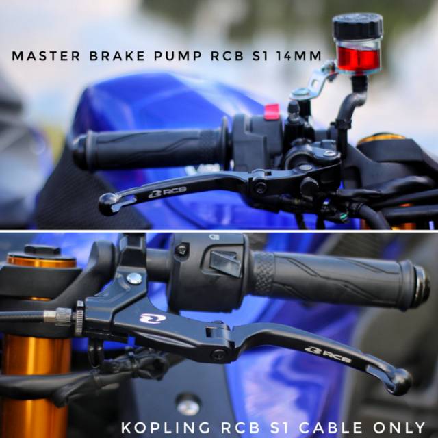 Rcb S1 RADIAL Brake MASTER 套件 S1 離合器組機械電纜僅通用 AEROX CBR250RR | 蝦皮購物