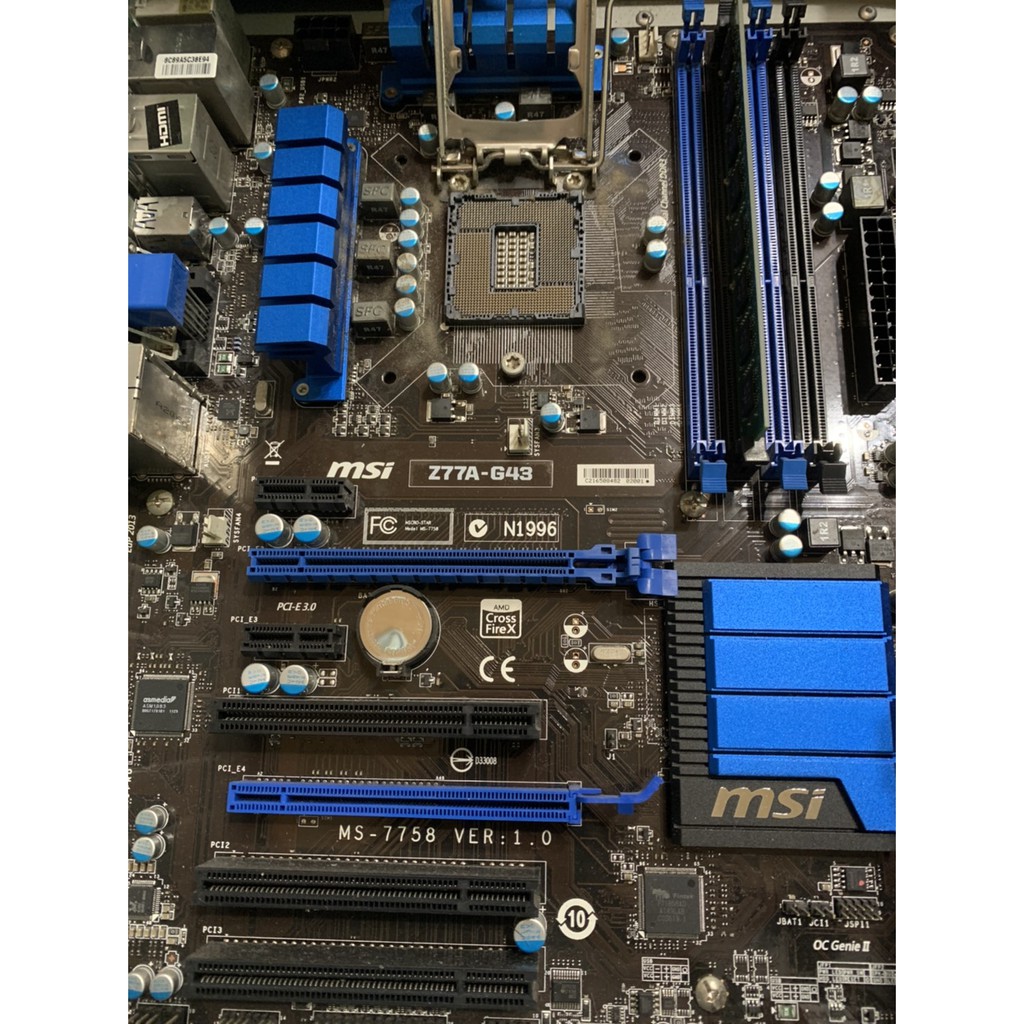 MSI微星 z77A-G43 1155腳位 主機板 | 蝦皮購物