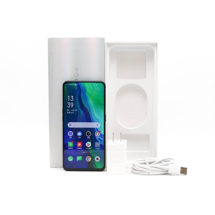 【高雄青蘋果3C】OPPO RENO CPH1917 256G 256GB 霧海綠 8G RAM 二手手機 #42507 | 蝦皮購物