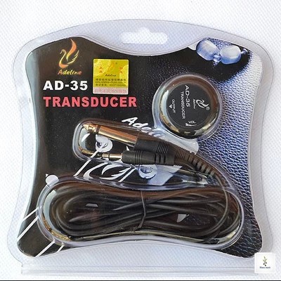 ～全新～Adeline AD-35 TRANSDUCER 專業可調拾音器-適用:吉他,烏克麗麗小提琴古箏二胡木箱鼓 | 蝦皮購物
