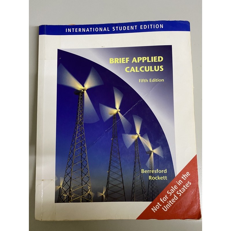 Brief applied calculus(微積分） | 蝦皮購物