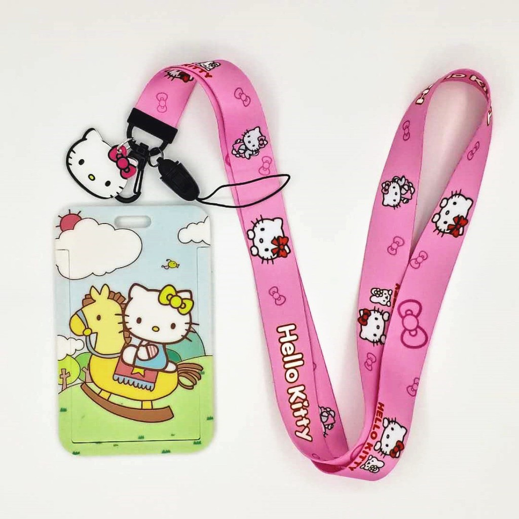 【Ang 24h出貨】hello kitty 叮噹貓 皮卡丘 識別證套 卡套 悠遊卡套 感應卡套 學生證卡套 證件套 | 蝦皮購物