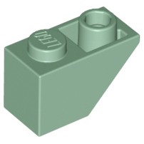 樂高 LEGO 沙綠色 2x1 反向 斜邊磚 斜面磚 斜面 3665 4623297 Sand Green Slope | 蝦皮購物