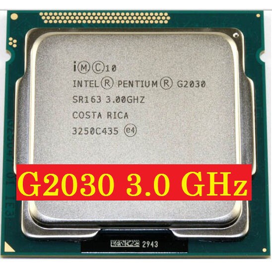 Intel Pentium G2030 CPU(3.00GHz,3M,2 核 2 線程)- 舊 | 蝦皮購物