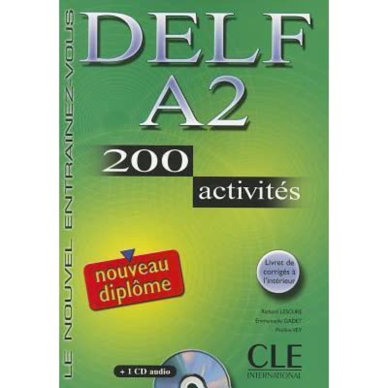 全新 法檢DELF/DELF A2/DELF 200 activités | 蝦皮購物