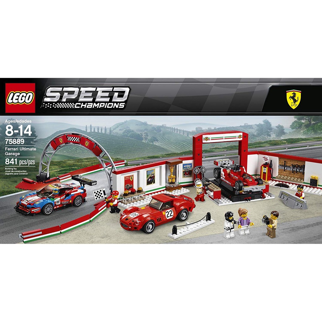 Lego 樂高 75889 Speed系列 Ferrari Ultimate Garage 法拉利終極車庫 | 蝦皮購物