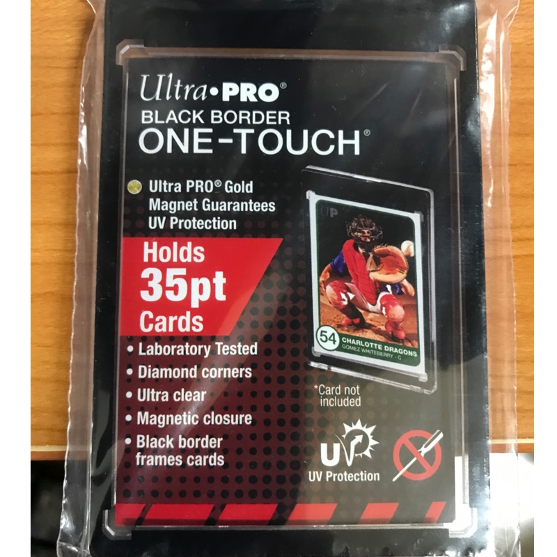黑色 Ultra Pro 35PT 磁吸式卡夾 中華職棒球員卡 遊戲王 寶可夢PTCG 漫威 甲蟲王者 NBA MLB | 蝦皮購物