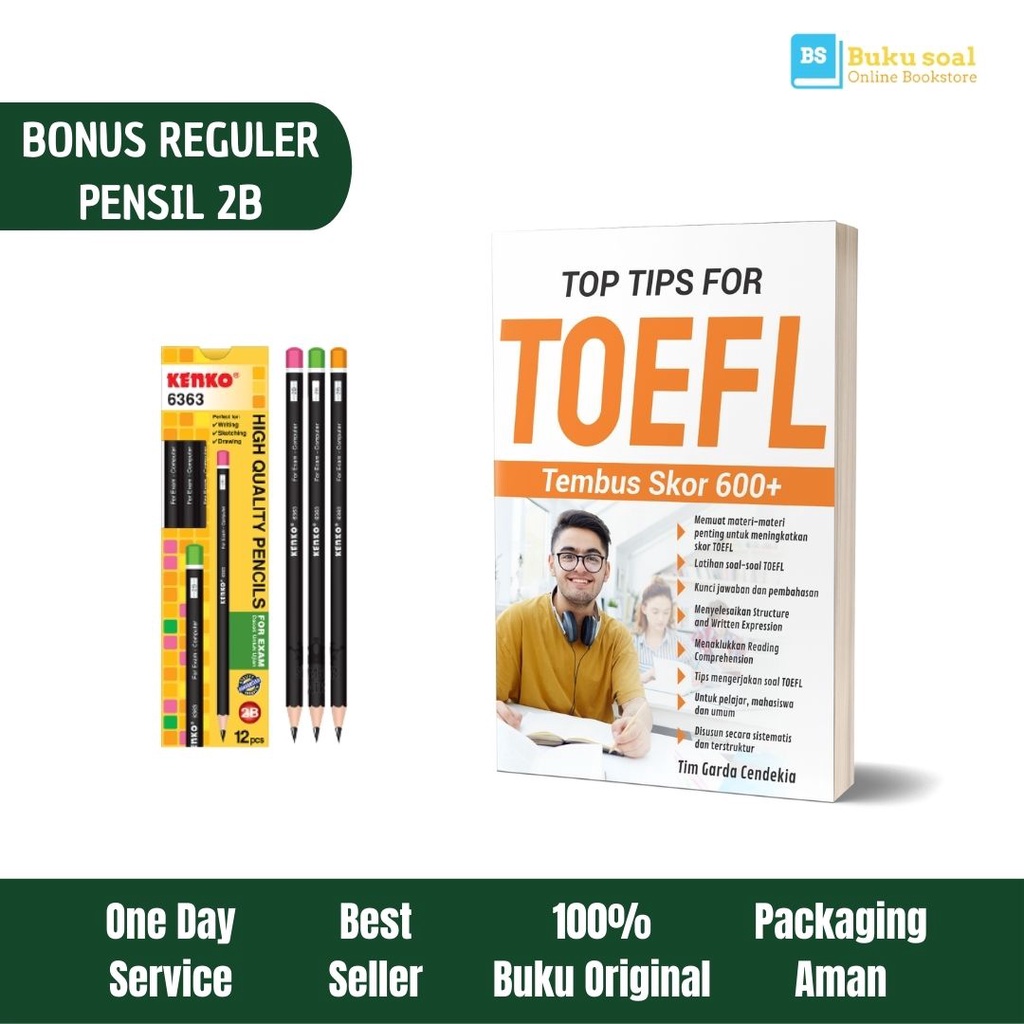 最新的 TOEFL ITP Book Ready TOEFL Test TOEFL ITP SCORE 600 Comp | 蝦皮購物