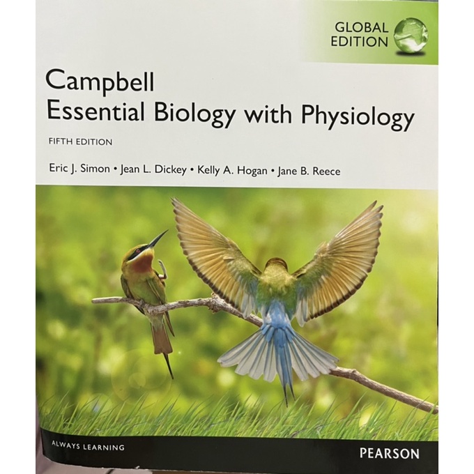 新降最低價！不會再降九成 Campbell essential biology-Pearson生物原文課 | 蝦皮購物