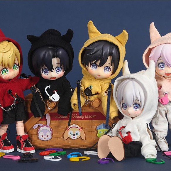 《絕版現貨》【風閣】封印小惡魔套裝-ob11/黏土人/gcs/12分娃/娃褲/娃衣/衣服/小惡魔/長袖/惡魔/娃服/套裝 | 蝦皮購物