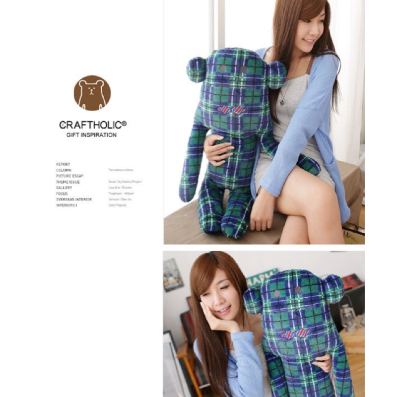 CRAFTHOLIC宇宙人紳士猴子大抱枕 玩偶 毛毛 | 蝦皮購物