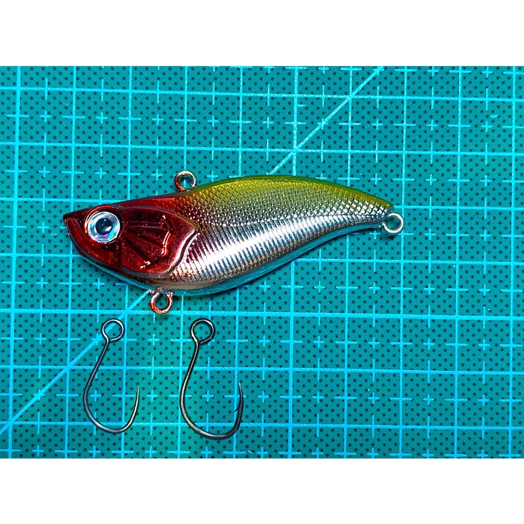 【時合路亞】雙聲道 遠投 快沉 VIB 5.5cm 14g 黑鎳單鉤 顫泳 響珠VIB 路亞假餌 海鱸 鱸魚 鮕呆 超吵 | 蝦皮購物