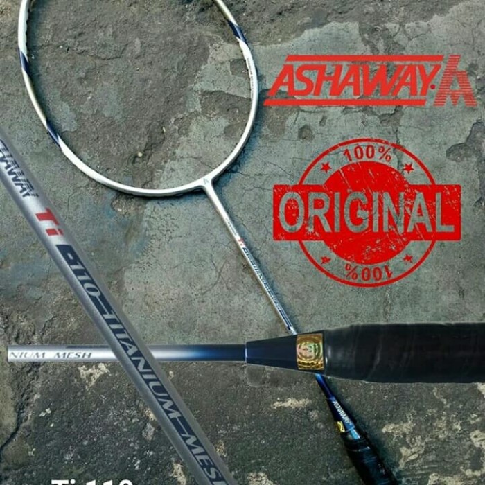 Ashaway TI110 鈦網羽毛球拍免費線和握把 | 蝦皮購物