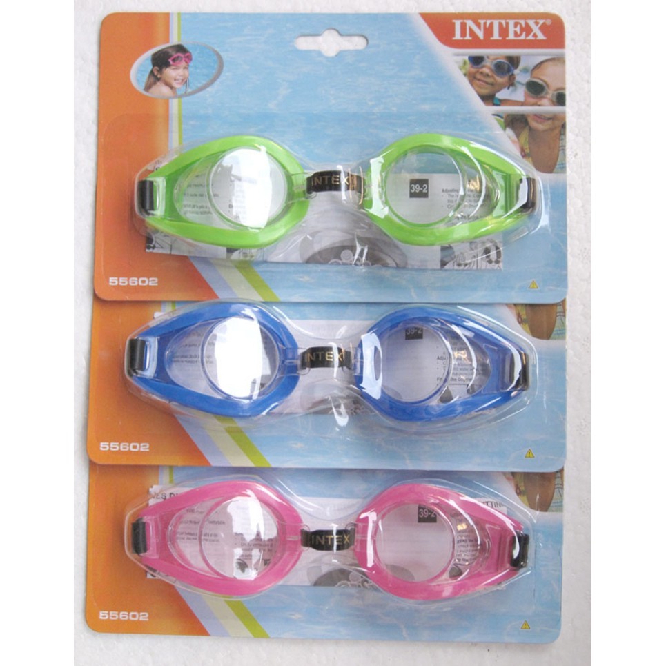 INTEX 55602 泳鏡 防水鏡 游泳鏡 8歲以上泳鏡 | 蝦皮購物