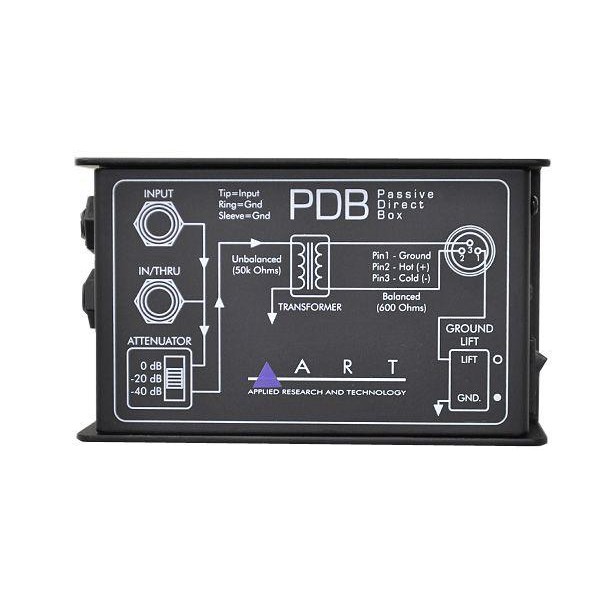 國聯租賃-實體店面-含稅發票 ART PDB DI BOX 被動式 單軌 單CH 非平衡轉平衡 不插電樂器 LINE I | 蝦皮購物