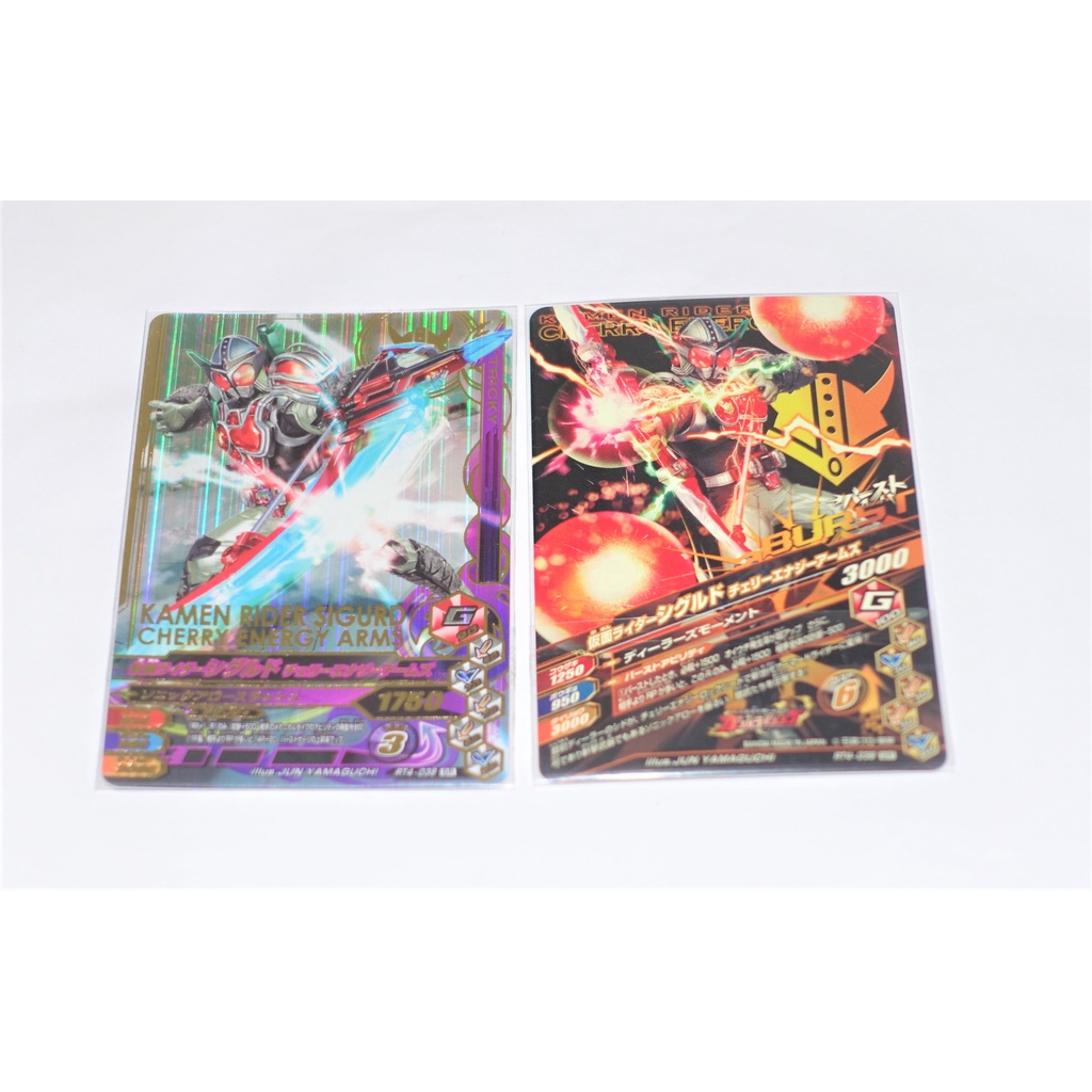假面騎士大亂鬥 RT4 038 SR卡 GANBARIZING 假面騎士卡片 假面騎士 鎧武 齊格德 櫻桃 附卡套 | 蝦皮購物