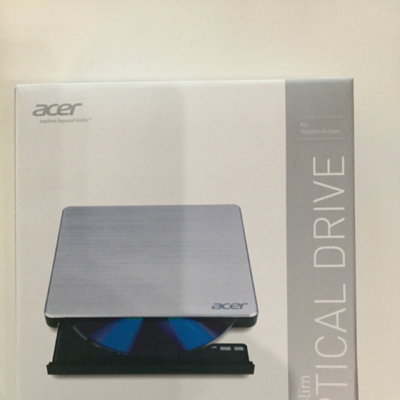 外接DVD光碟機 Acer Slim Portable Writer DVD 8x寫入 | 蝦皮購物