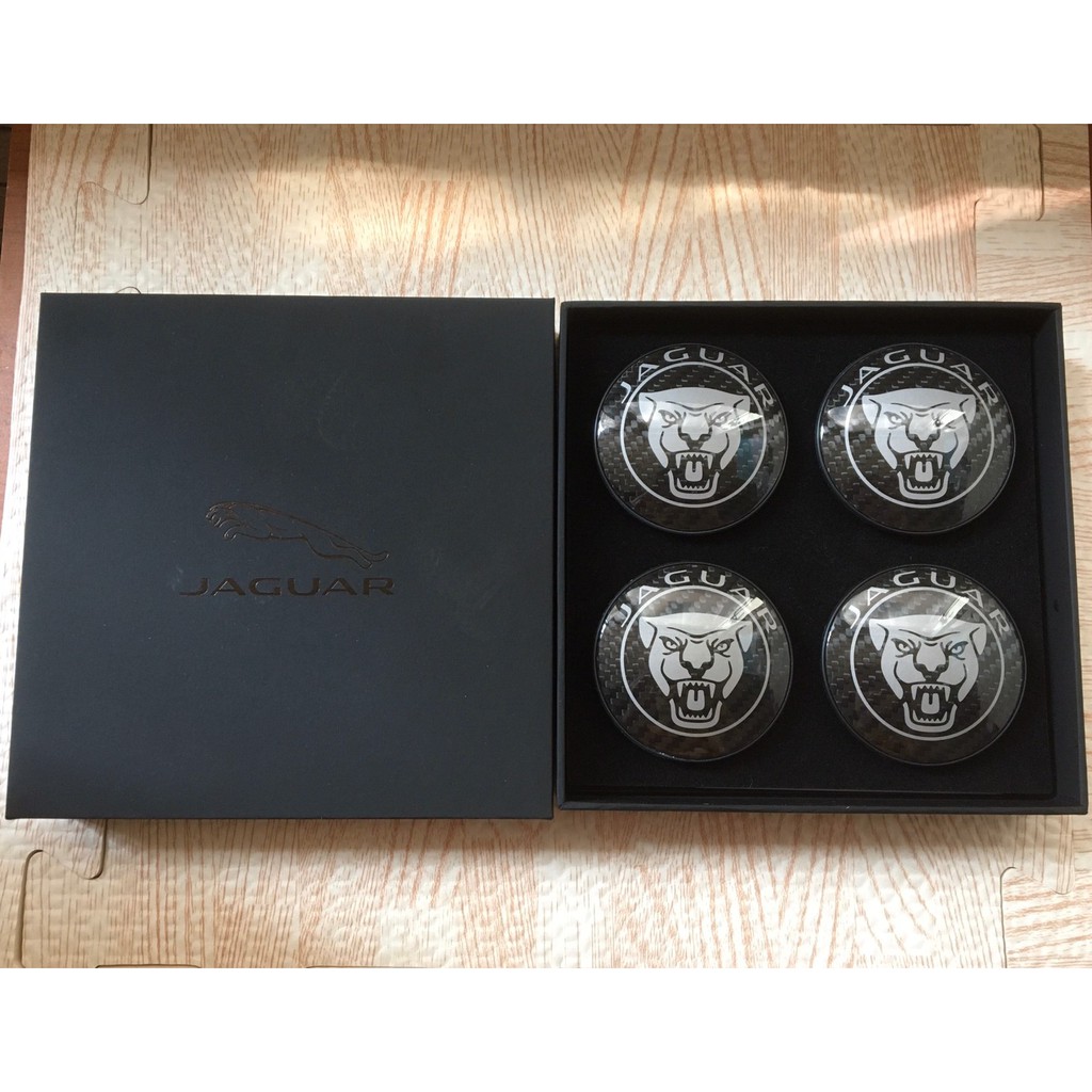 T2R23014 Jaguar Land Rover 捷豹 路虎 碳纖維 輪胎蓋 豹頭 LOGO | 蝦皮購物