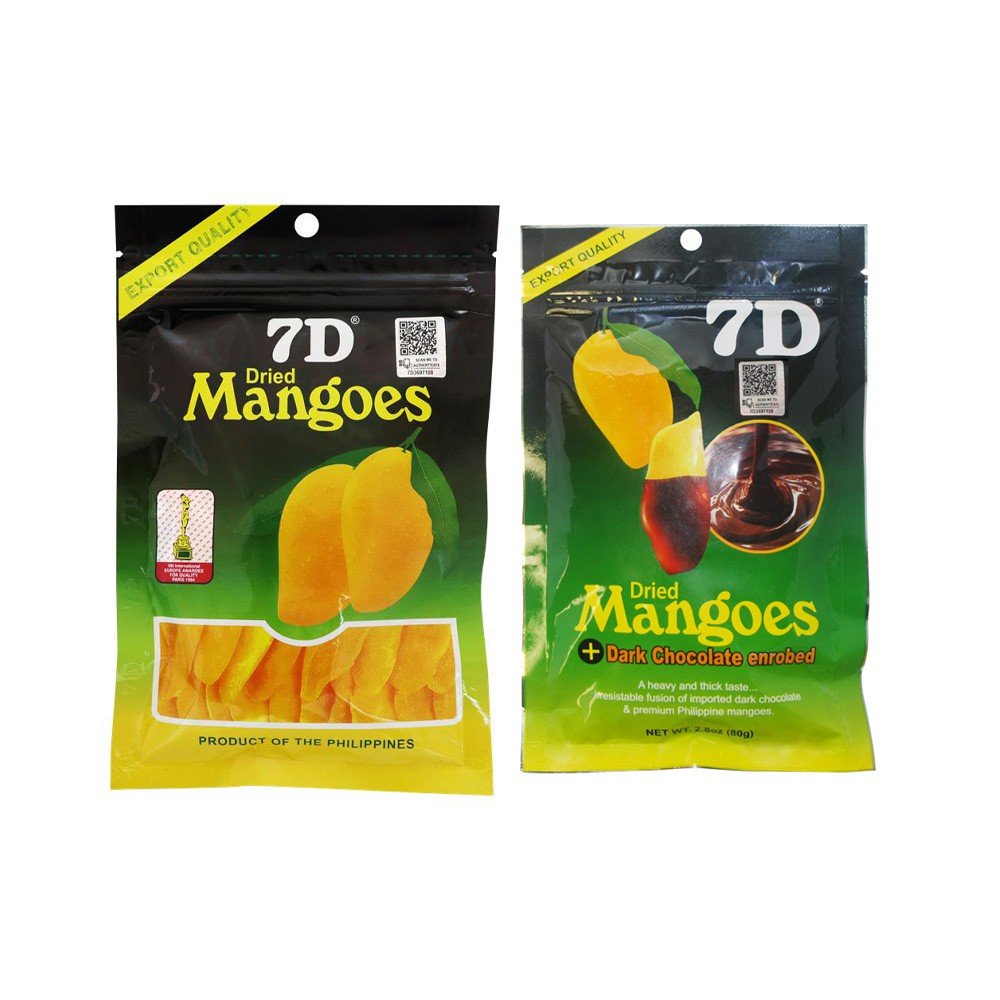 【蝦皮特選】7D 菲律賓宿霧芒果乾 70g/200g 可可口味 80g 芒果 果乾 水果乾 原廠公司貨 (部分即期) | 蝦皮購物