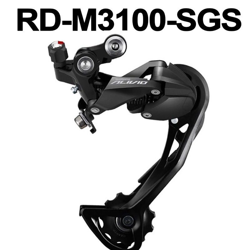 Shimano Alivio M3100 套件 9 速右 SL-M3100 變速桿 RD-M3100 後變速器 SGS | 蝦皮購物