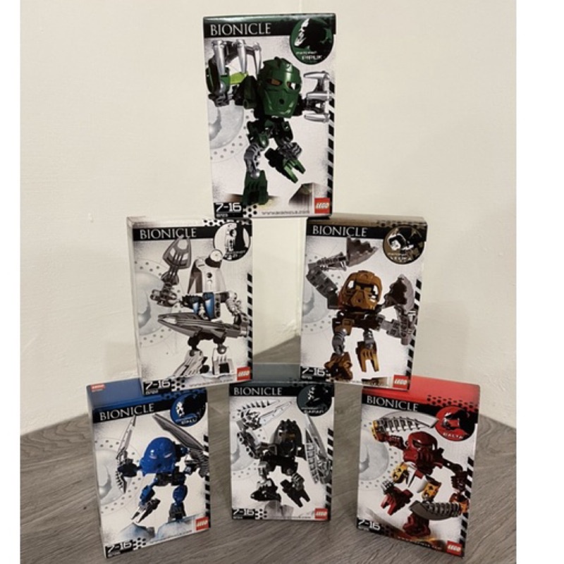 【52lego】全新絕版樂高 lego生化機器人 8721-8726 | 蝦皮購物