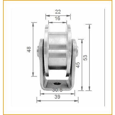 【singcoco】304 不銹鋼材質 角輪 H輪 U型輪 V型輪 大門輪 角鐵輪 角形 角型輪 軌道輪 鐵軌 | 蝦皮購物