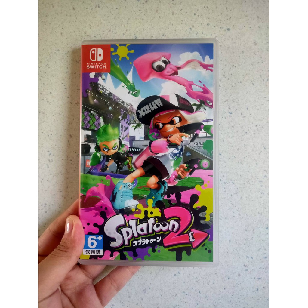 二手 NS 漆彈大作戰 2 スプラトゥーン 2 Splatoon 2 Nintendo Switch 9成新 | 蝦皮購物