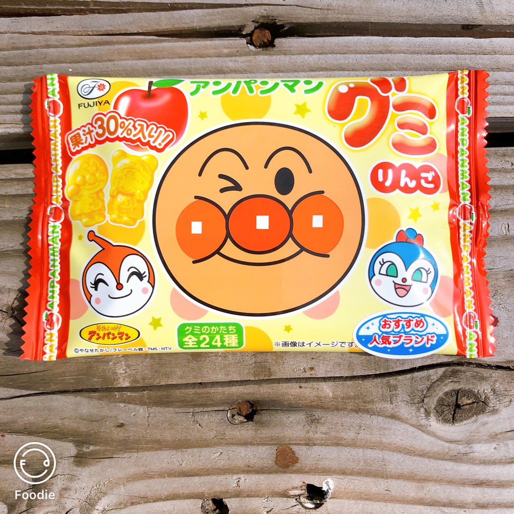 【熱銷+附發票】日本 FUJIYA 不二家 麵包超人 軟糖 水果軟糖 葡萄軟糖 蘋果軟糖 QQ糖 QQ軟糖 童年 軟糖 | 蝦皮購物