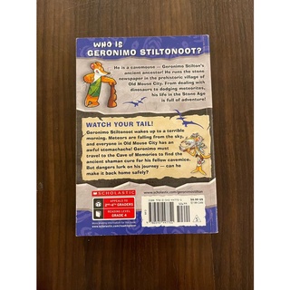 英文故事書 老鼠記者 Watch Your Tail (Geronimo Stilton Cavemice #2) | 蝦皮購物