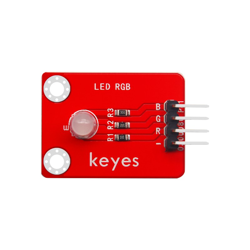【樂意創客官方店】《附發票》KEYES 三色全彩RGB模組 共陰LED 兼容arduino 樹莓派 microbit | 蝦皮購物