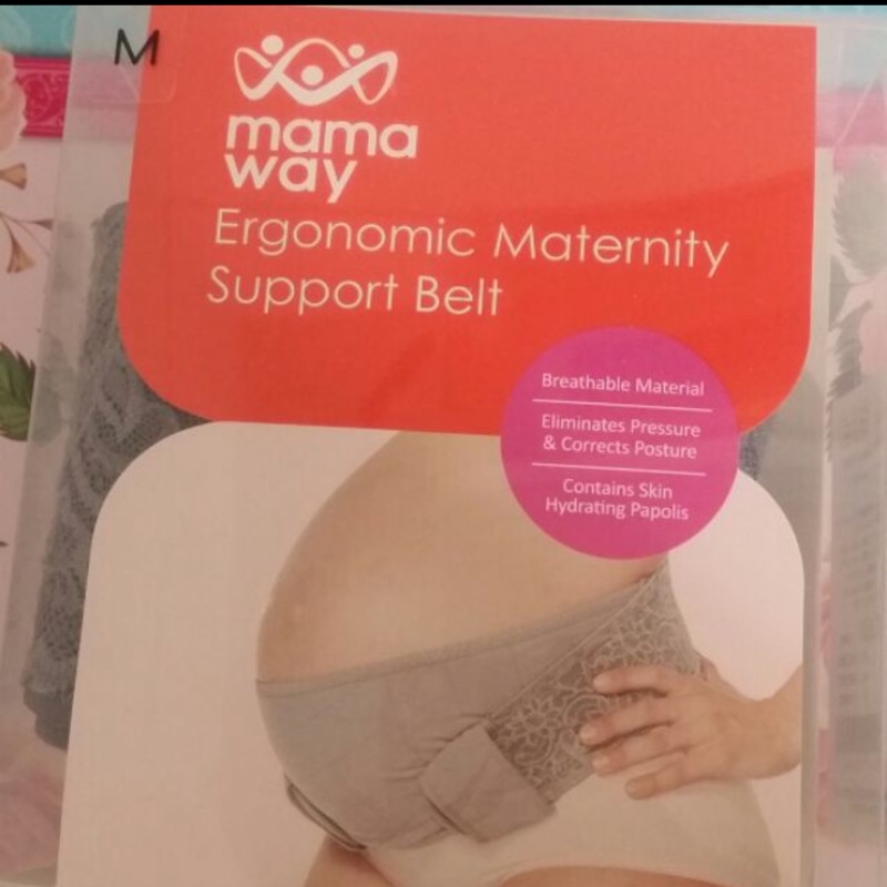【二手購入】媽媽餵 mamaway 托腹帶M | 蝦皮購物